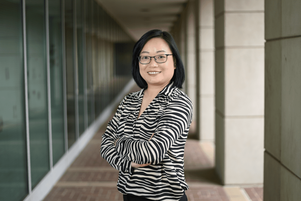 Shaoyu Li featured as data 'heavy lifter' - Klein College of Science