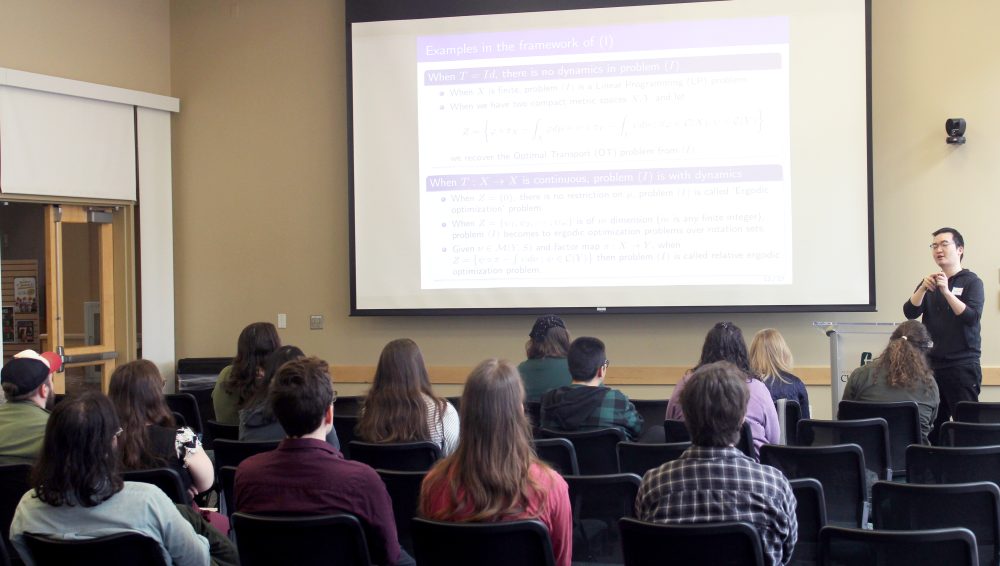 Mathematics Graduate Student Association Hosts Inaugural Symposium - Klein College of Science