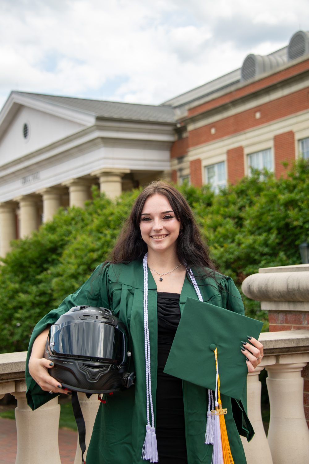 All Gas, No Brakes: Allison Reed Speeds to Spring Commencement with ...